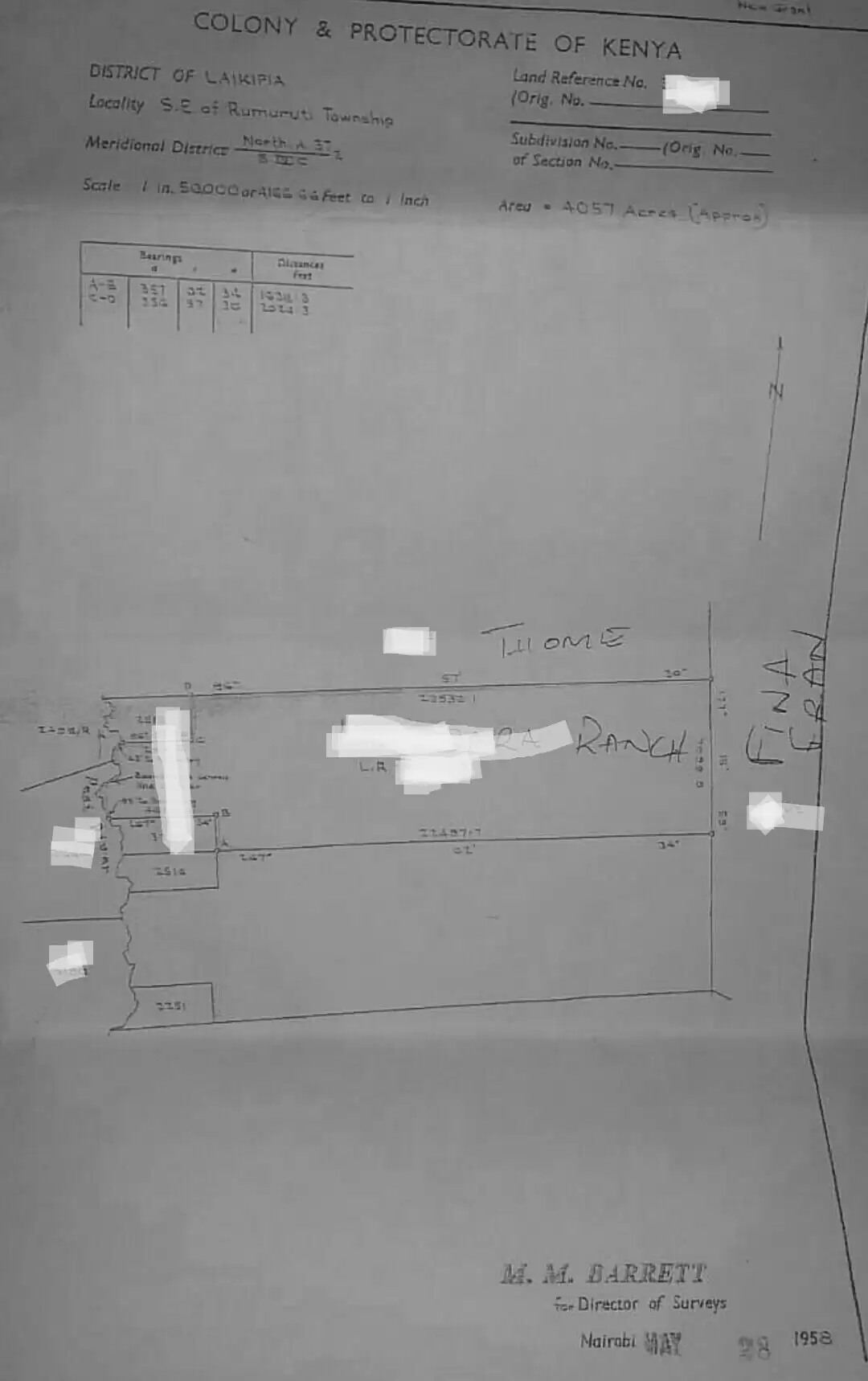 2000 Acre Land For Lease In Rumuruti Township Laikipia In Rumuruti 